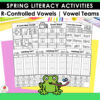 Spring Literacy Activities 1st Grade Packet - United Teaching