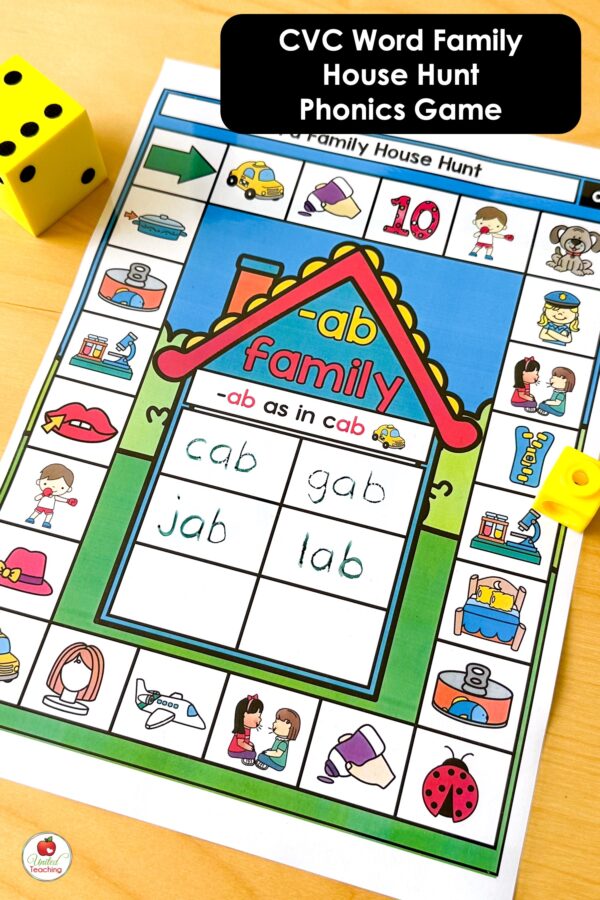 CVC Word Games for Kindergarten: 1000+ Fun Phonics Games to Build ...