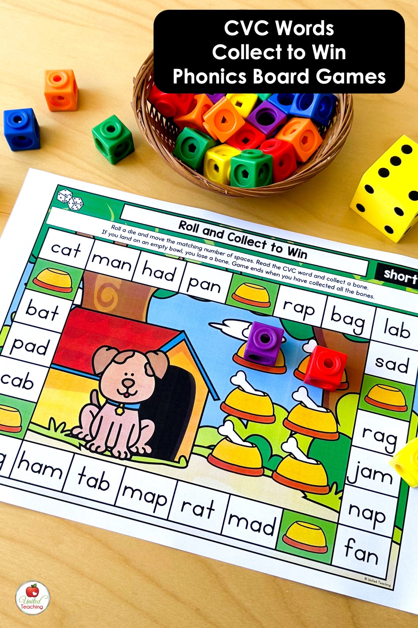 CVC Word Games for Kindergarten: 1000+ Fun Phonics Games to Build ...