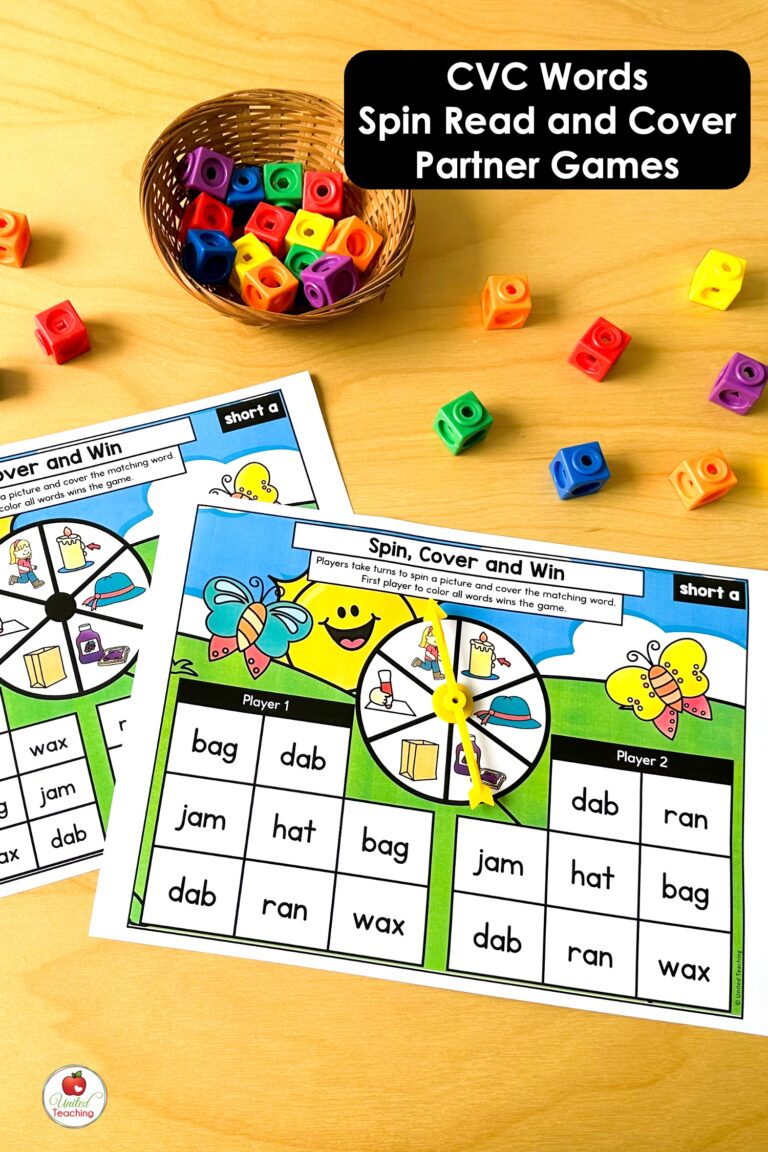 CVC Word Games for Kindergarten: 1000+ Fun Phonics Games to Build ...