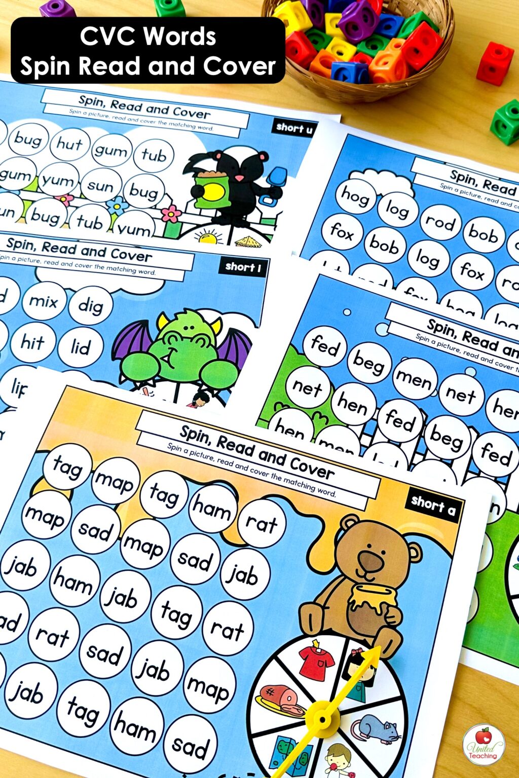 CVC Word Games for Kindergarten: 1000+ Fun Phonics Games to Build ...