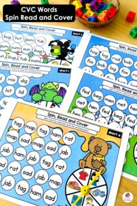 CVC Word Games for Kindergarten: 1000+ Fun Phonics Games to Build ...