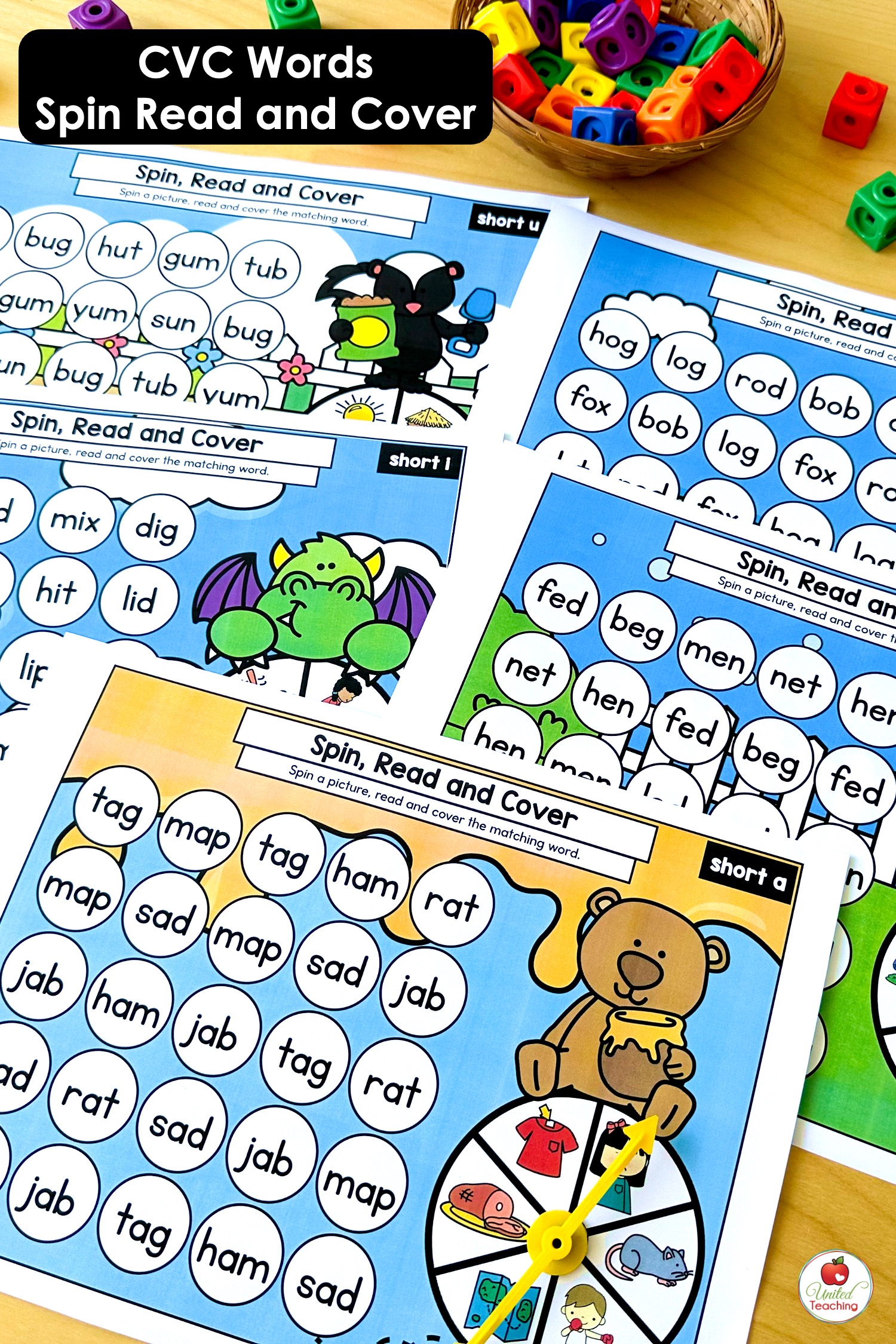 CVC Word Games for Kindergarten: 1000+ Fun Phonics Games to Build ...