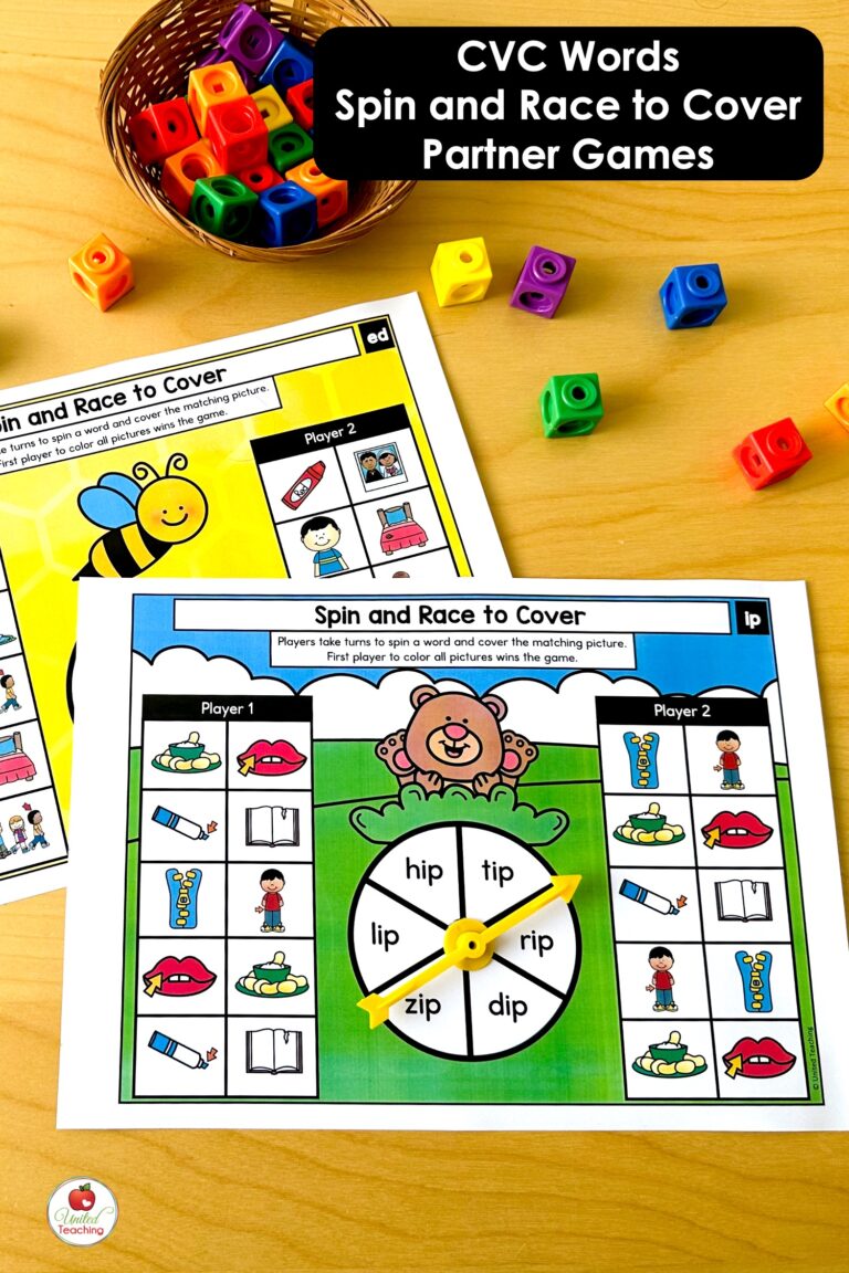CVC Word Games for Kindergarten: 1000+ Fun Phonics Games to Build ...
