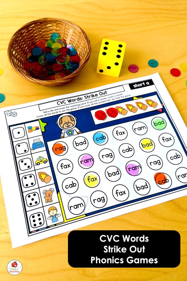 CVC Word Games for Kindergarten: 1000+ Fun Phonics Games to Build ...
