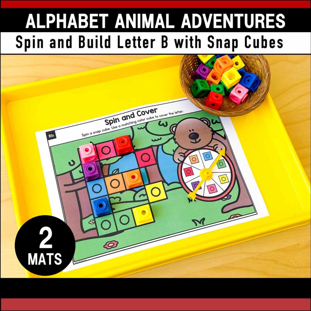 Alphabet Animal Adventures Letter B Packet - United Teaching