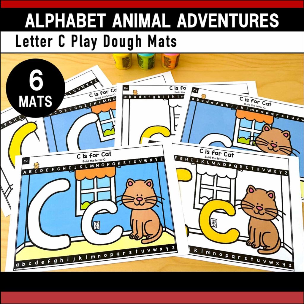 Alphabet Animal Adventures Letter C Packet - United Teaching