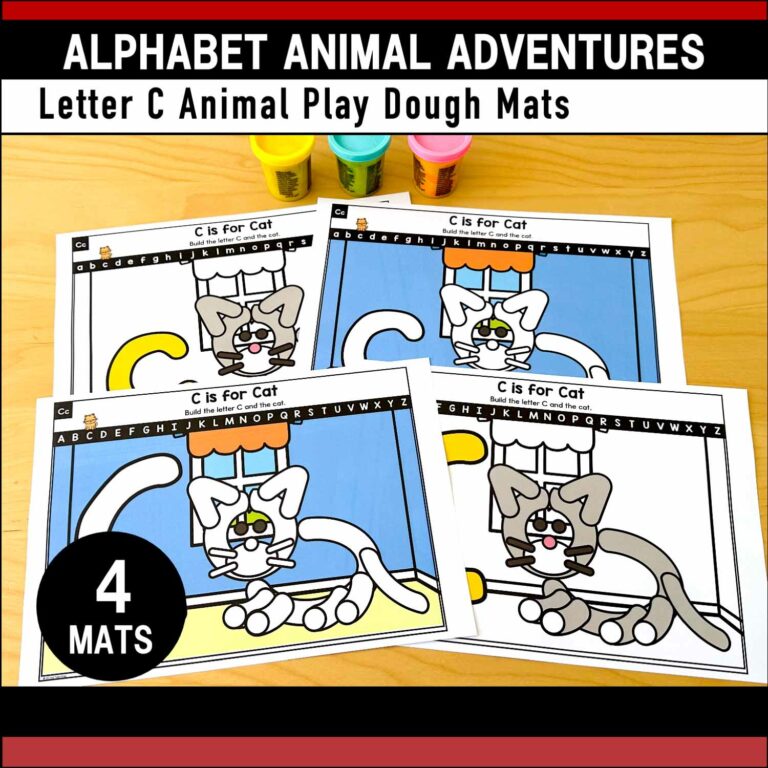 Alphabet Animal Adventures Letter C Packet - United Teaching