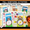 Subitizing Activities Fall Bundle - United Teaching