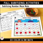 Subitizing Activities Fall Bundle - United Teaching