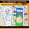 Subitizing Activities Fall Math Bundle - United Teaching