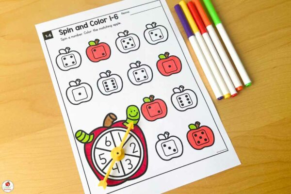 Fall Subitizing Activities: Fun Number Sense Math Games for ...