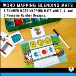 Word Mapping Blending Mats for Orthographic Mapping - United Teaching