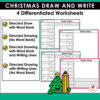 Christmas Draw and Write Packet - United Teaching