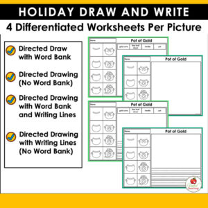 Draw and Write Holiday Bundle - United Teaching