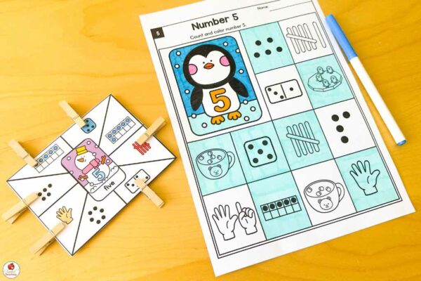 Subitizing Activities for Winter: Fun and Engaging Math Practice for ...