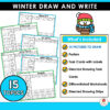Winter Draw and Write Packet - United Teaching