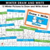 Winter Draw and Write Packet - United Teaching