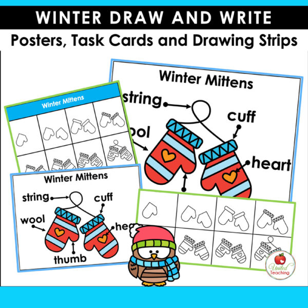Winter Draw and Write Packet - United Teaching