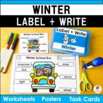 Winter Label and Write Packet - United Teaching