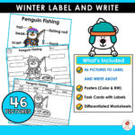 Winter Label and Write Packet - United Teaching