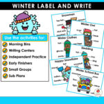 Winter Label and Write Packet - United Teaching