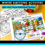Subitizing Activities Winter Math Bundle - United Teaching