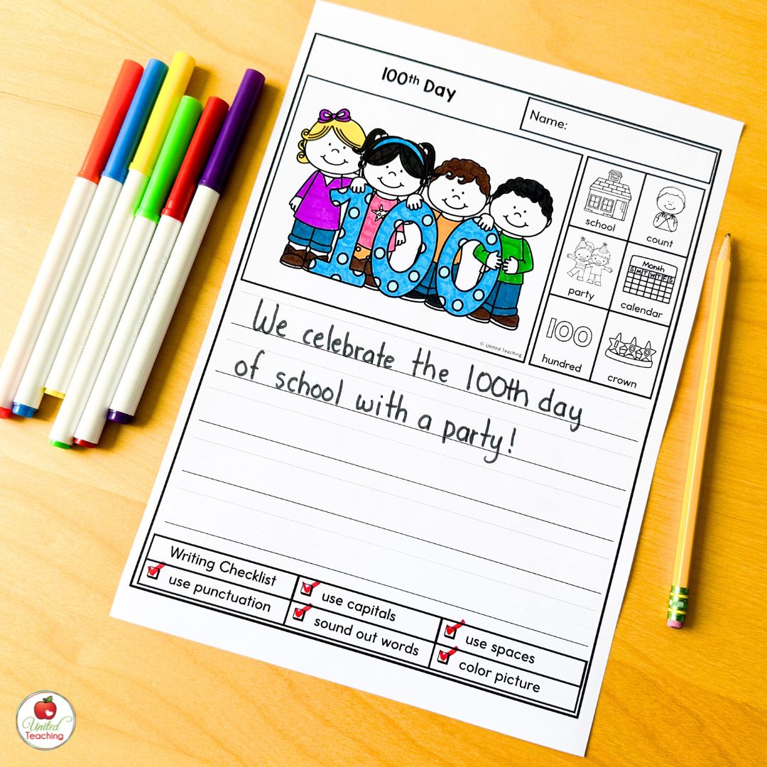 Fun February Writing Prompts for Kindergarten: Writing Worksheets for ...