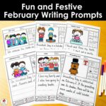 Fun February Writing Prompts for Kindergarten: Writing Worksheets for ...