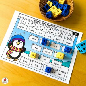 Editable Winter Sight Word Games – Fun Customizable Word Work ...