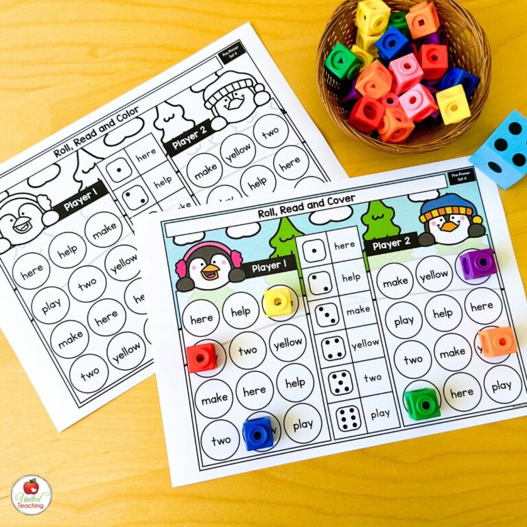 Editable Winter Sight Word Games – Fun Customizable Word Work ...