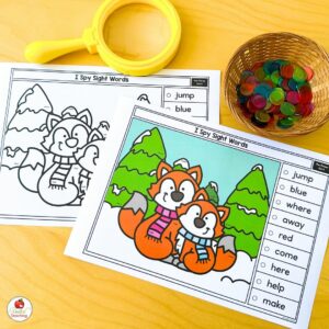 Editable Winter Sight Word Games – Fun Customizable Word Work ...