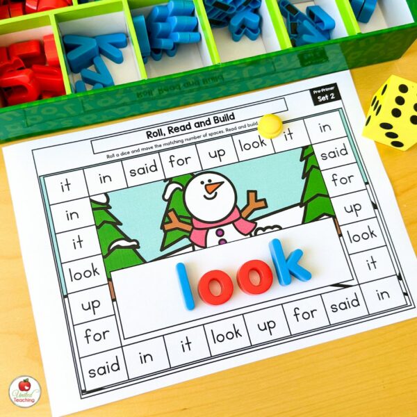 Editable Winter Sight Word Games – Fun Customizable Word Work ...