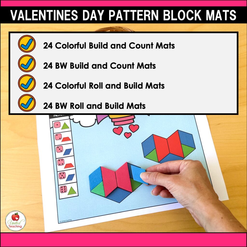 Pattern Block Mats Holiday Bundle - United Teaching