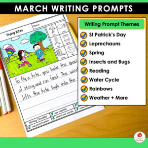March Writing Prompts Packet - United Teaching