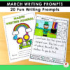 March Writing Prompts Packet - United Teaching