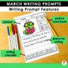 March Writing Prompts Packet - United Teaching
