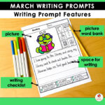 March Writing Prompts Packet - United Teaching
