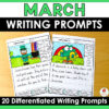 March Writing Prompts Packet - United Teaching