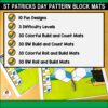St Patrick's Day Pattern Block Mats - United Teaching
