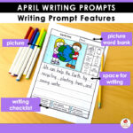 April Writing Prompts Packet - United Teaching