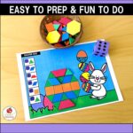 Easter Pattern Block Mats - United Teaching