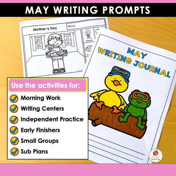 May Writing Prompts Packet - United Teaching