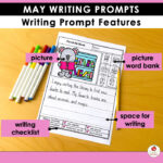 May Writing Prompts Packet - United Teaching