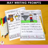 May Writing Prompts Packet - United Teaching