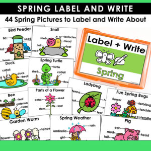 Spring Label and Write Packet - United Teaching