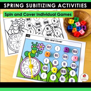 Subitizing Activities Spring Math Bundle - United Teaching