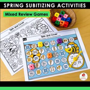 Subitizing Activities Spring Math Bundle - United Teaching