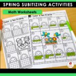Subitizing Activities Spring Math Bundle - United Teaching