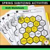 Subitizing Activities Spring Math Bundle - United Teaching